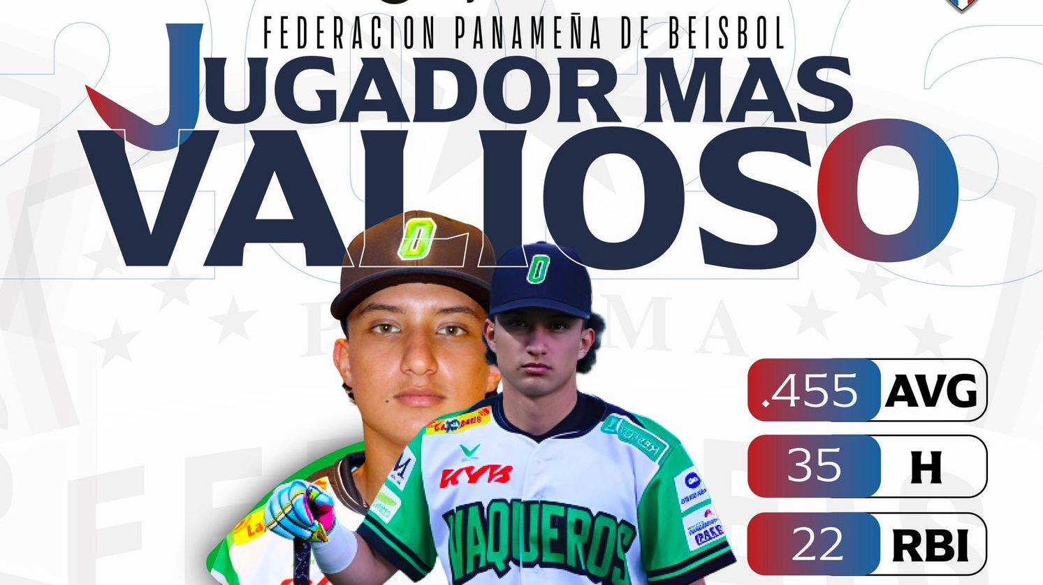 Luis Aranda es el JMV del Béisbol Juvenil 2026 – FEDEBEIS